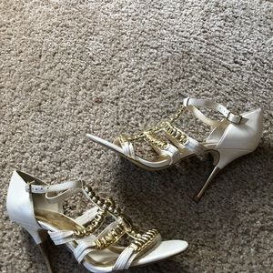 INC International Concepts | Shoes | Gorgeous Beige And Gold Studded ...